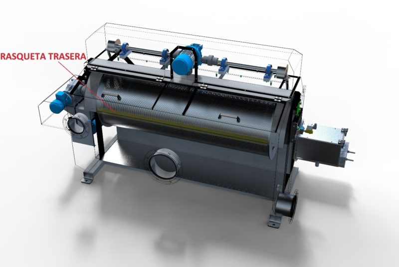 ISQ-TRLDTC5001 Tamiz rotativo compactador - ISETECH